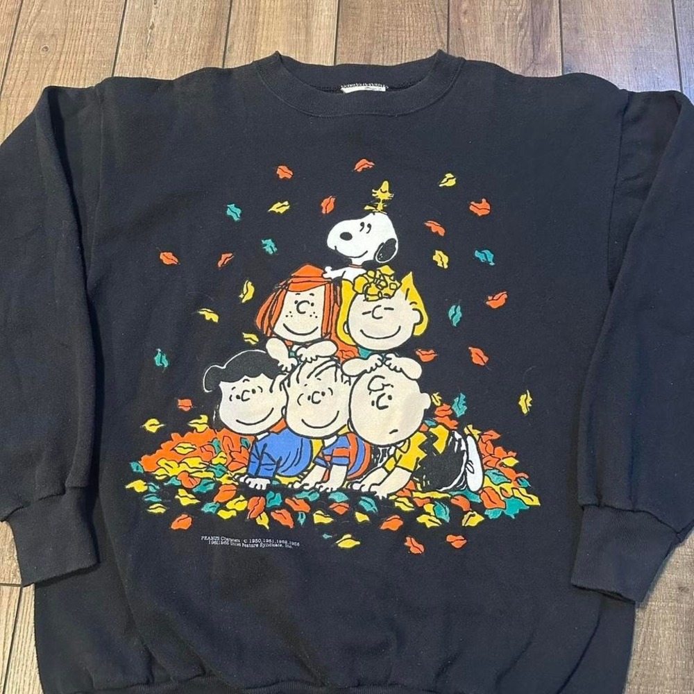 Vintage 80s Snoopy Peanuts Charlie Brown Fall Hallowe… - Gem